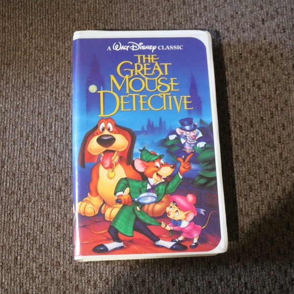Disney | Accents | The Great Mouse Detective Vhs | Poshmark